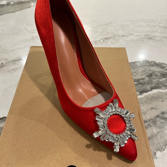 Shoes | Red 4 Inch Heels | Poshmark